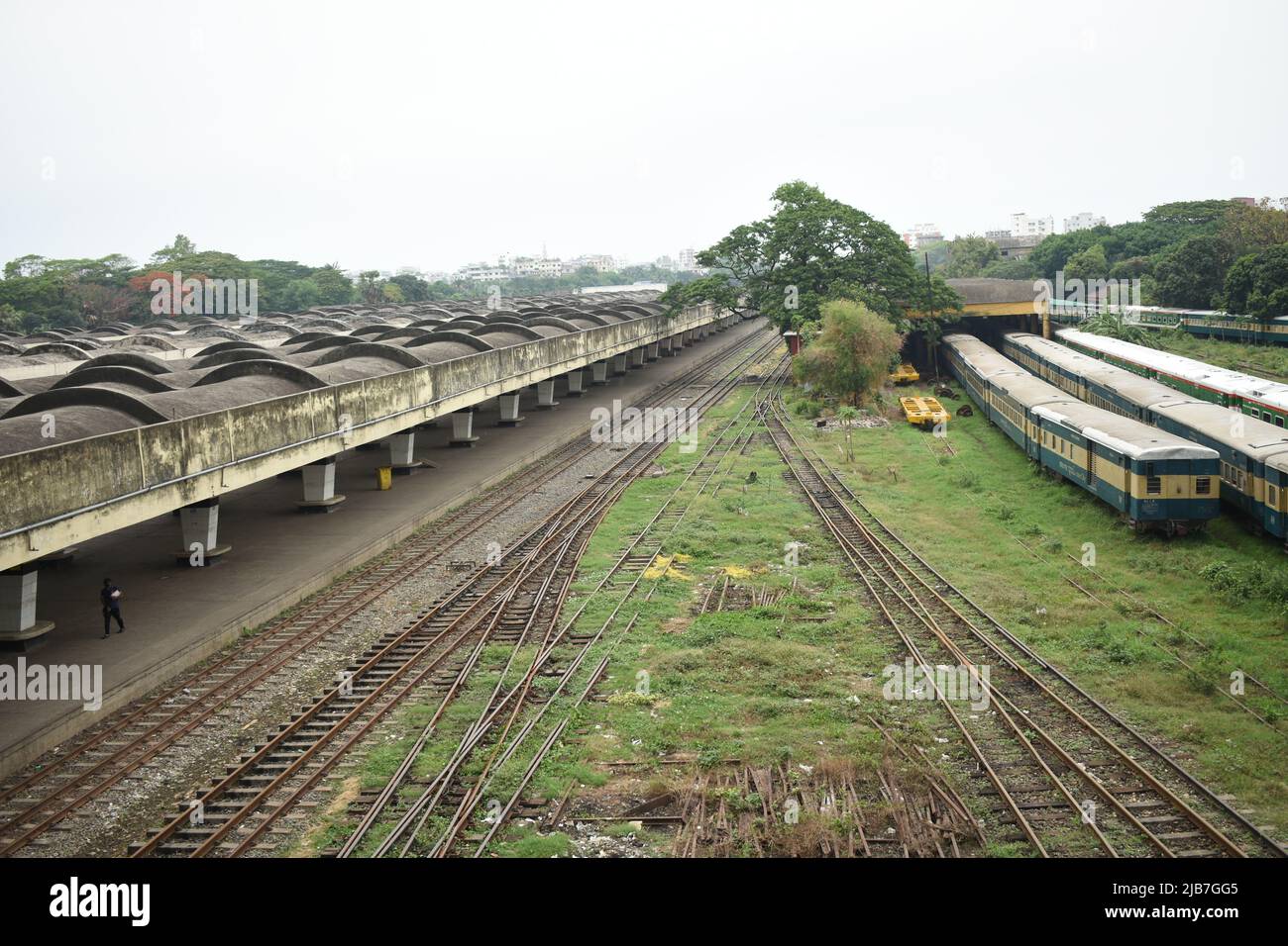 Beautiful rail station in bangladesh hi-res stock photography and ...