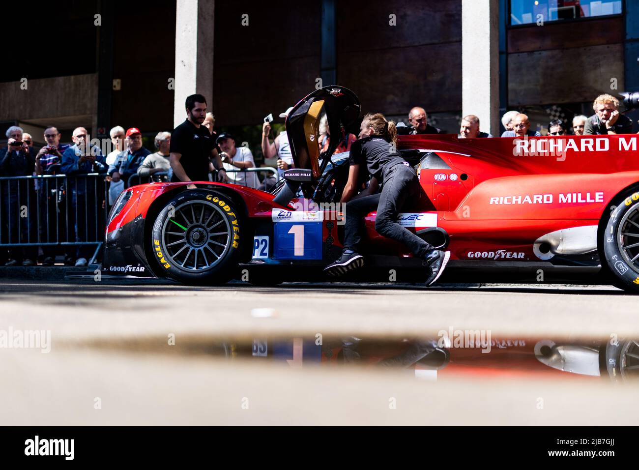Le Mans, France. 03rd June, 2022. 01 WADOUX Lilou (fra), OGIER ...