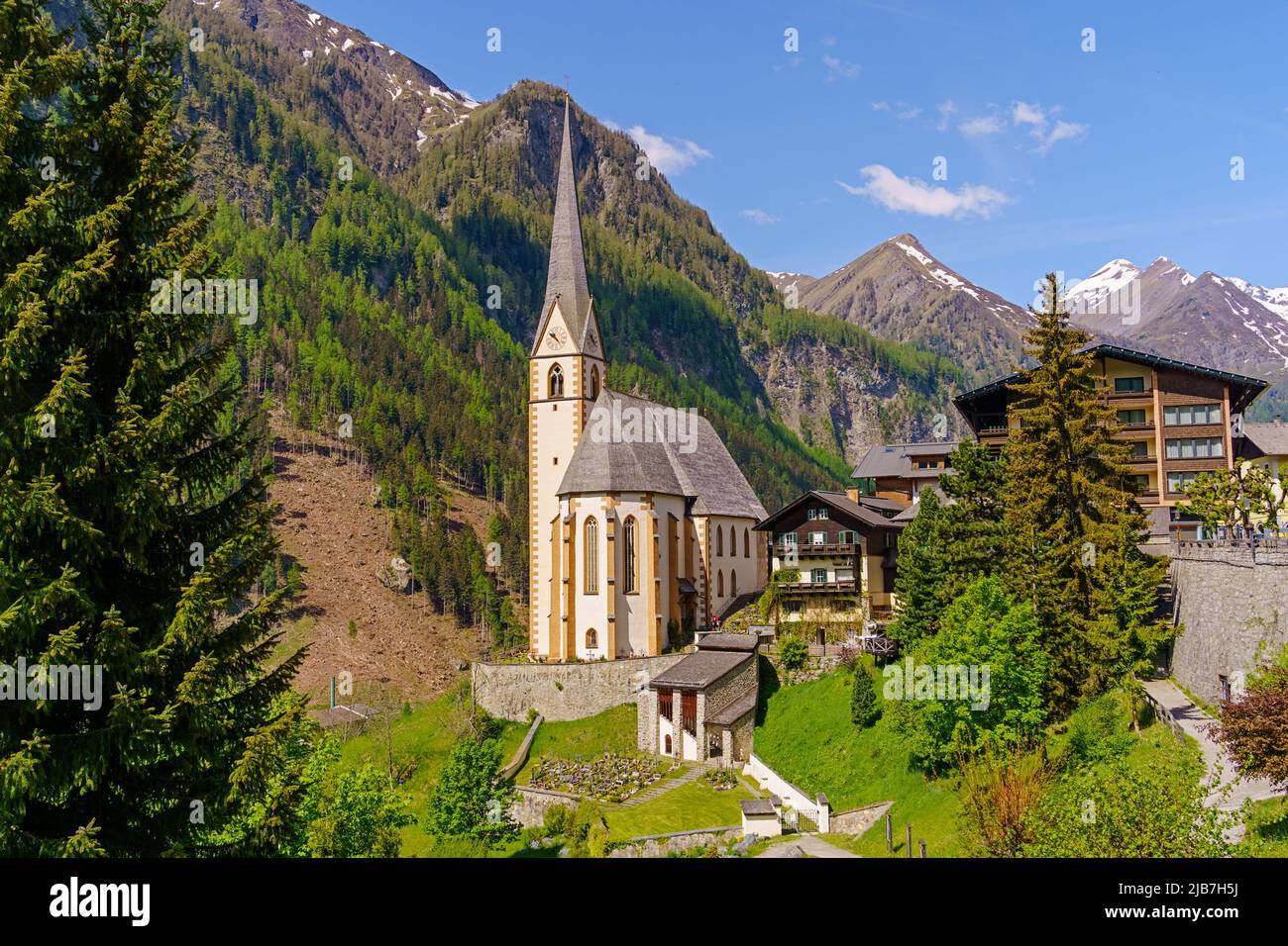 Church st vincent in alps hi-res stock photography and images - Alamy