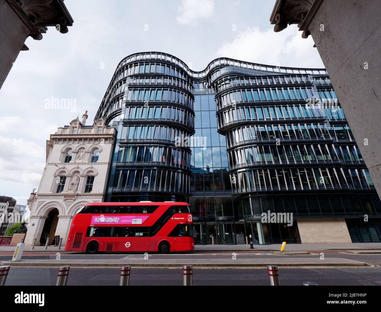 London, Greater London, England, May 21 2022: Properties on Holborn ...