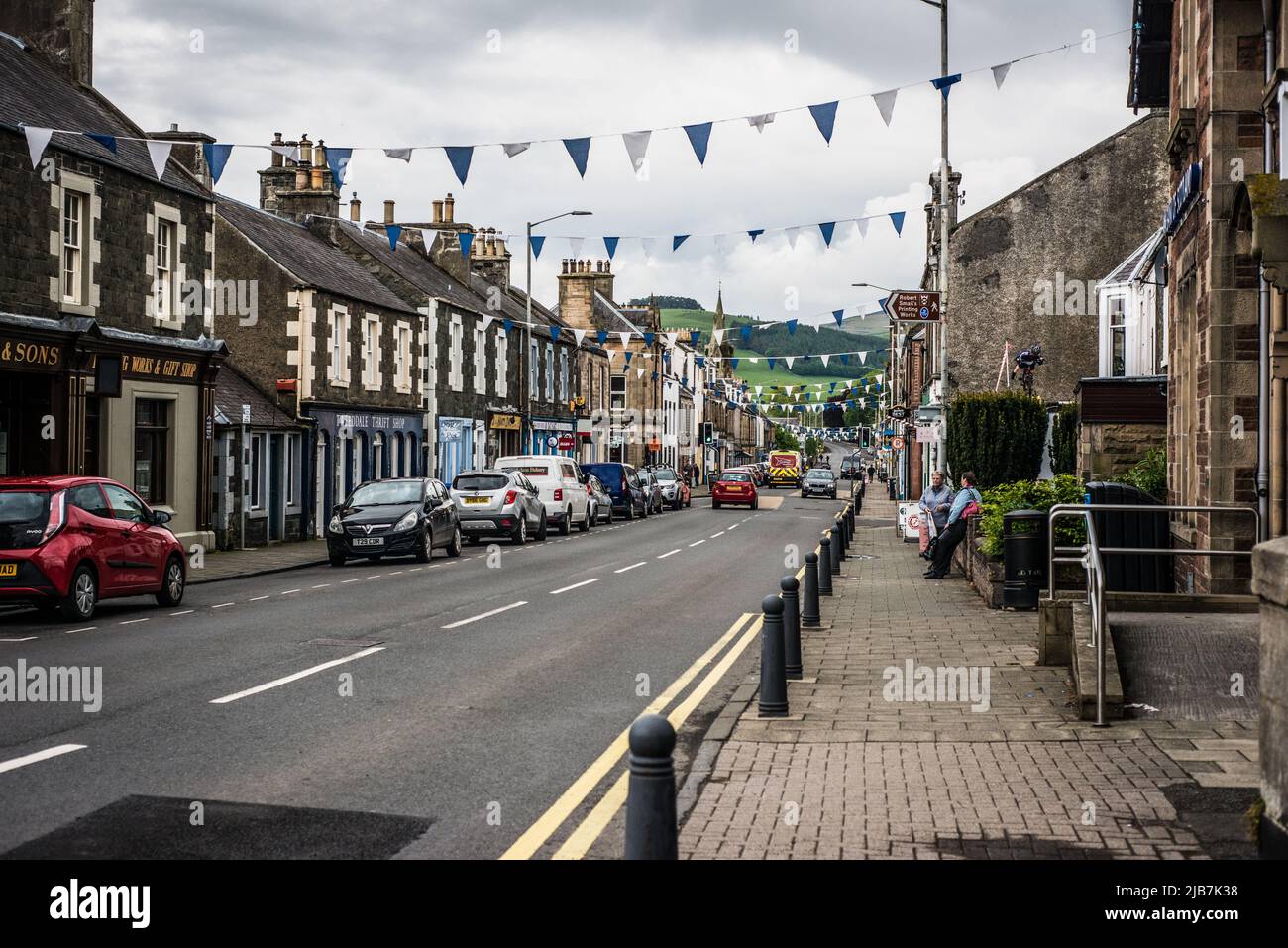 Innerleithen, Scotland, United Kingdom Stock Photo - Alamy