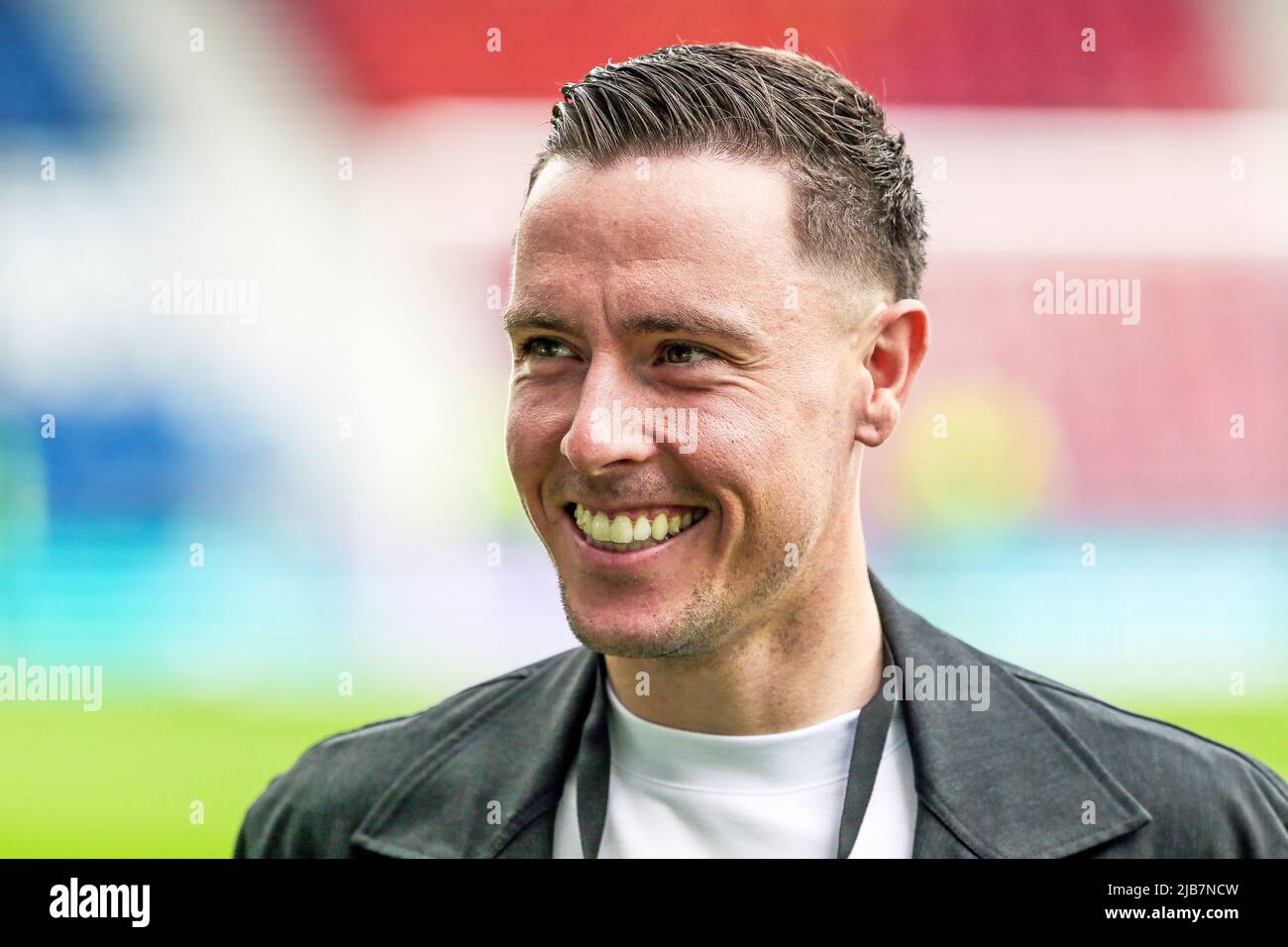 Barrie McKay, professional football player, playing for Heart of ...