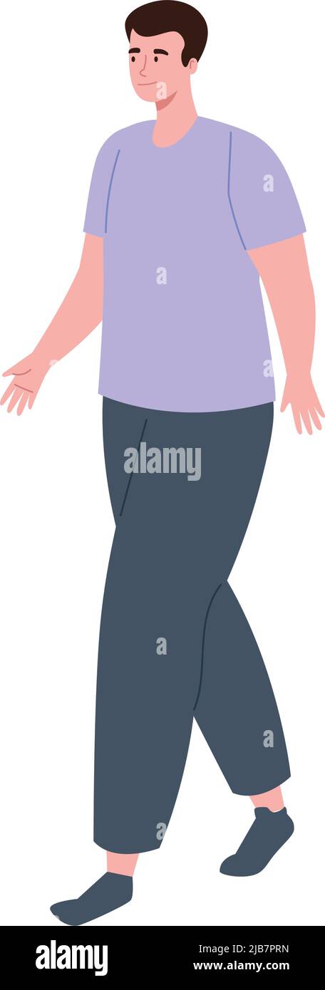 man walking activity Stock Vector Image & Art - Alamy