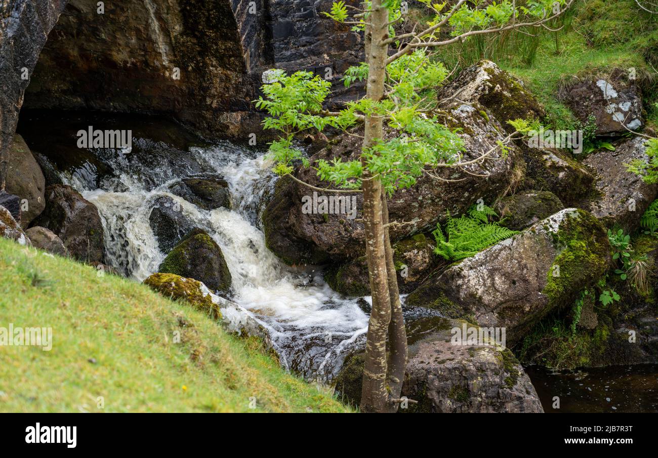 Roaring river beneath stone bridge hi-res stock photography and images ...