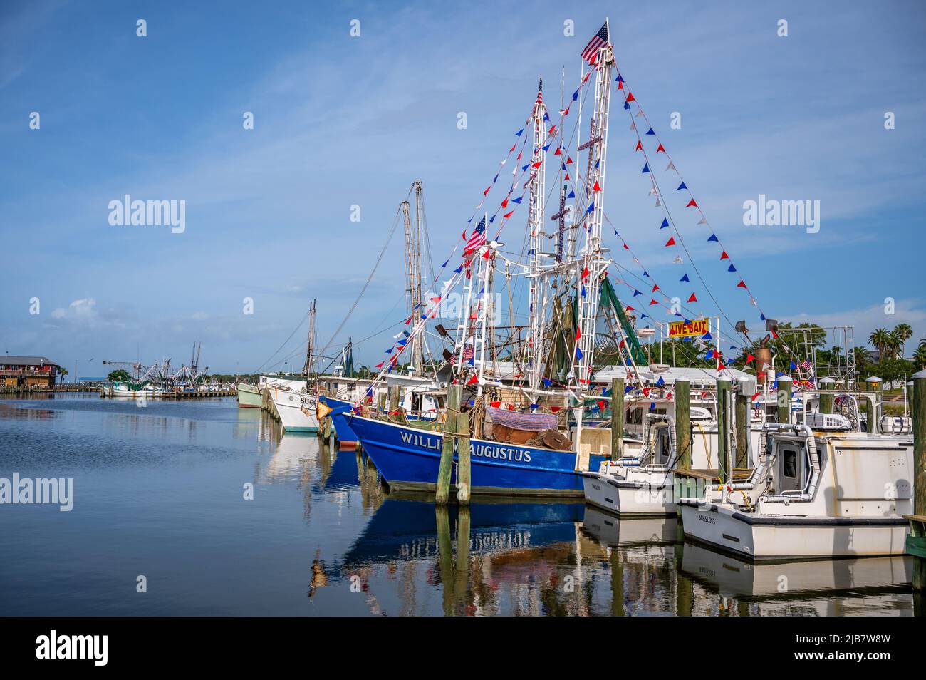Mississippi shrimp boats hi-res stock photography and images - Alamy