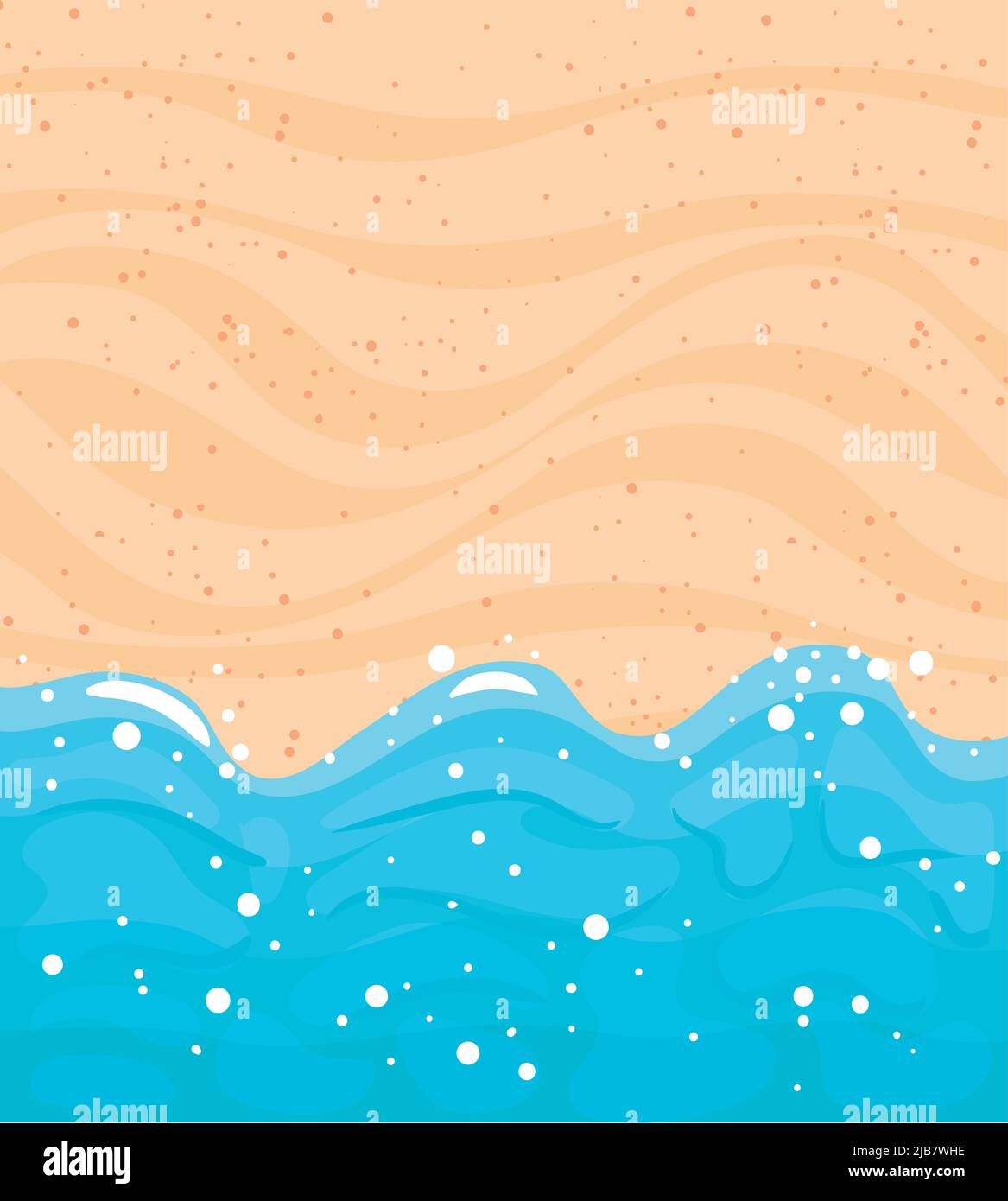 sea beach airview Stock Vector Image & Art - Alamy