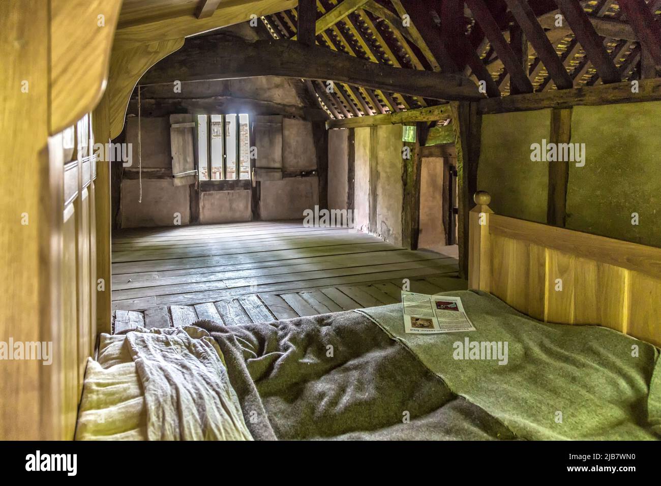 How a house interior looked in days gone by at Avoncroft Museum in ...
