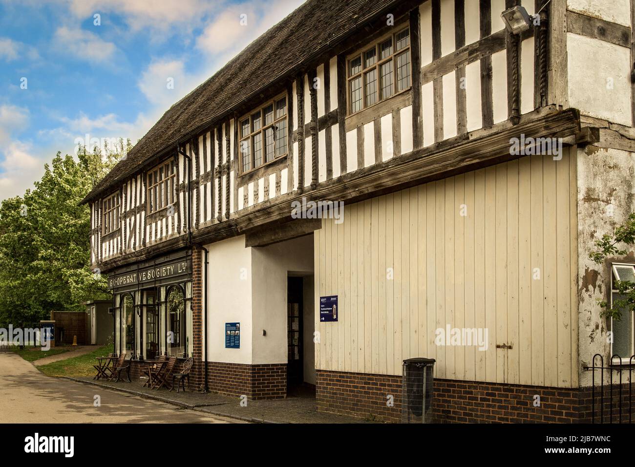 Historical buildings at Avoncroft Museum, Bromsgrove, Worcestershire ...