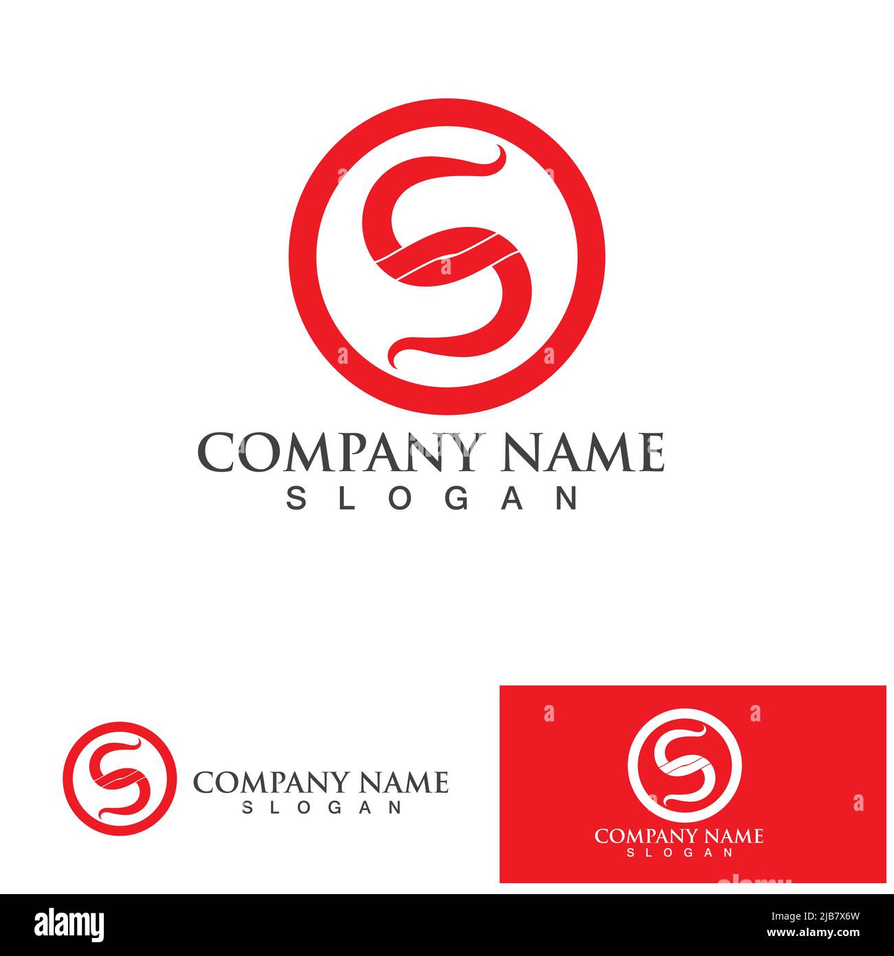 S Business corporate letter logo design vector Stock Vector Image & Art ...
