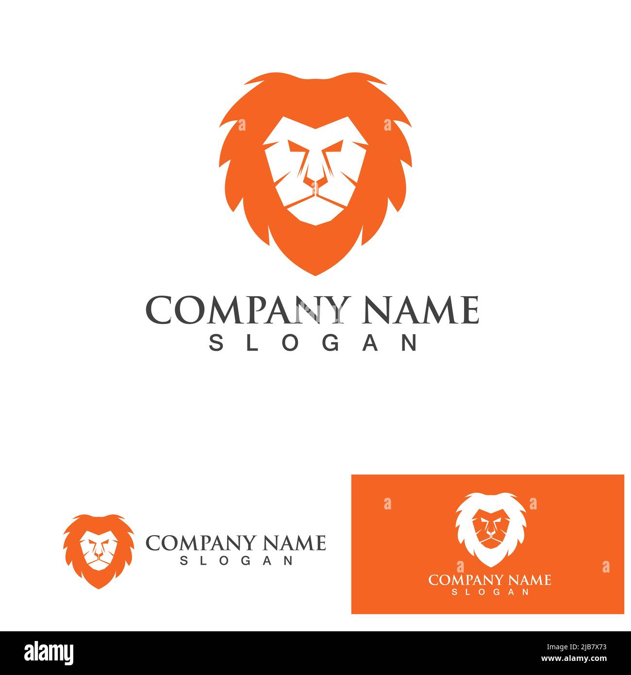 Lion King logo vector illustration design.gold lion king head sign ...