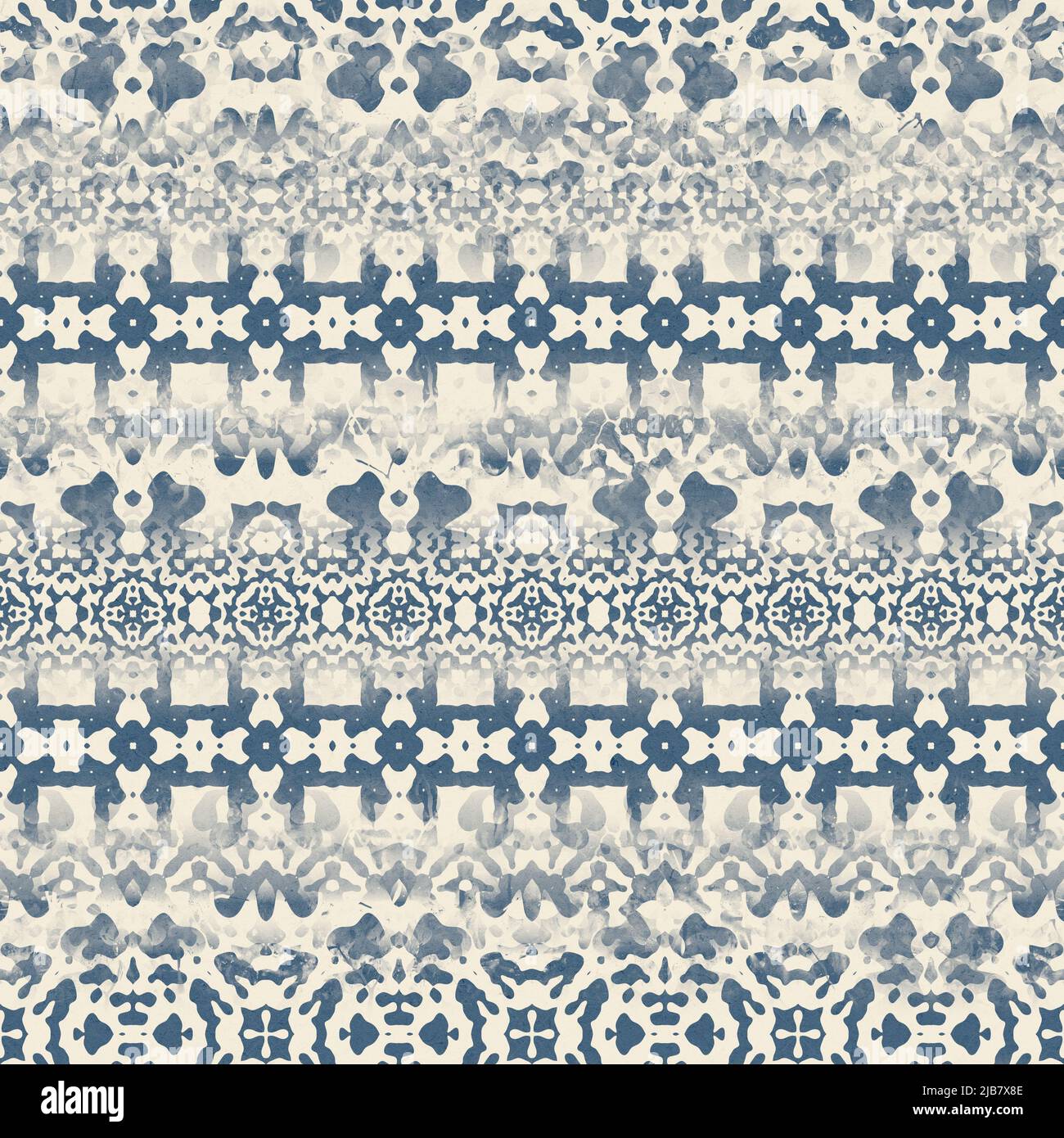 Seamless two toned distressed rug or textile surface pattern design for ...