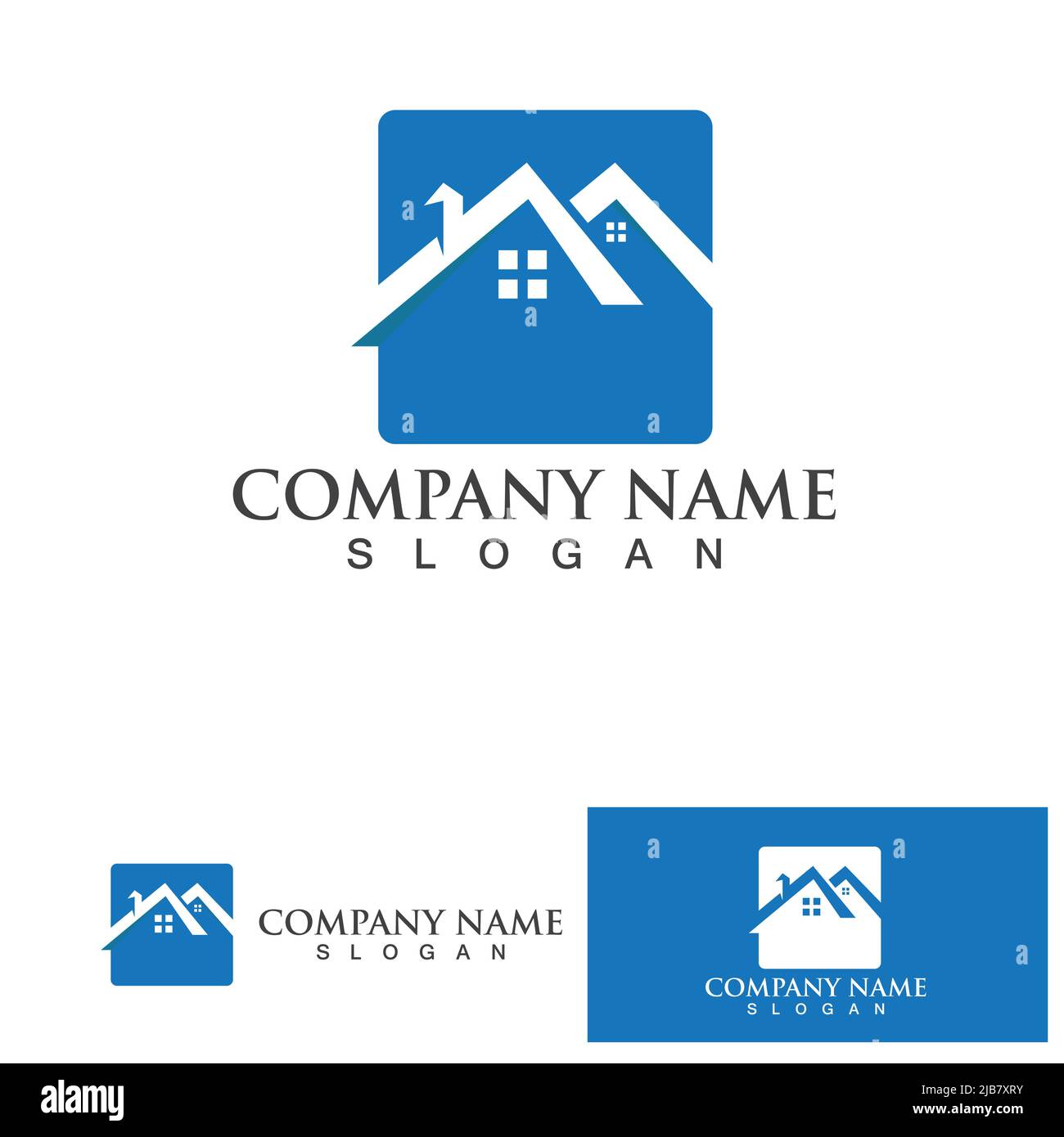 Home and building logo and symbol Stock Vector Image & Art - Alamy