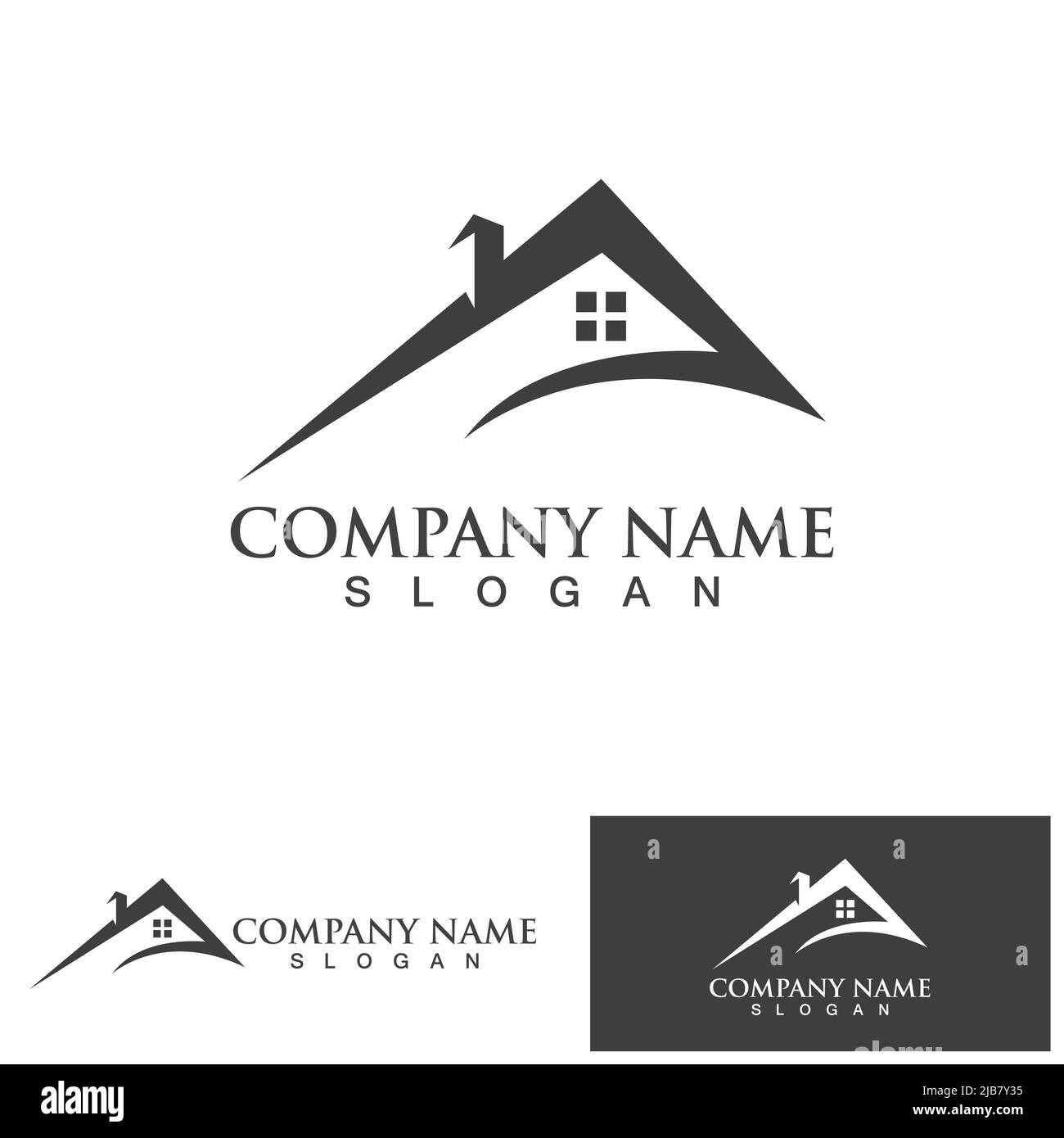 Home and building logo and symbol Stock Vector Image & Art - Alamy