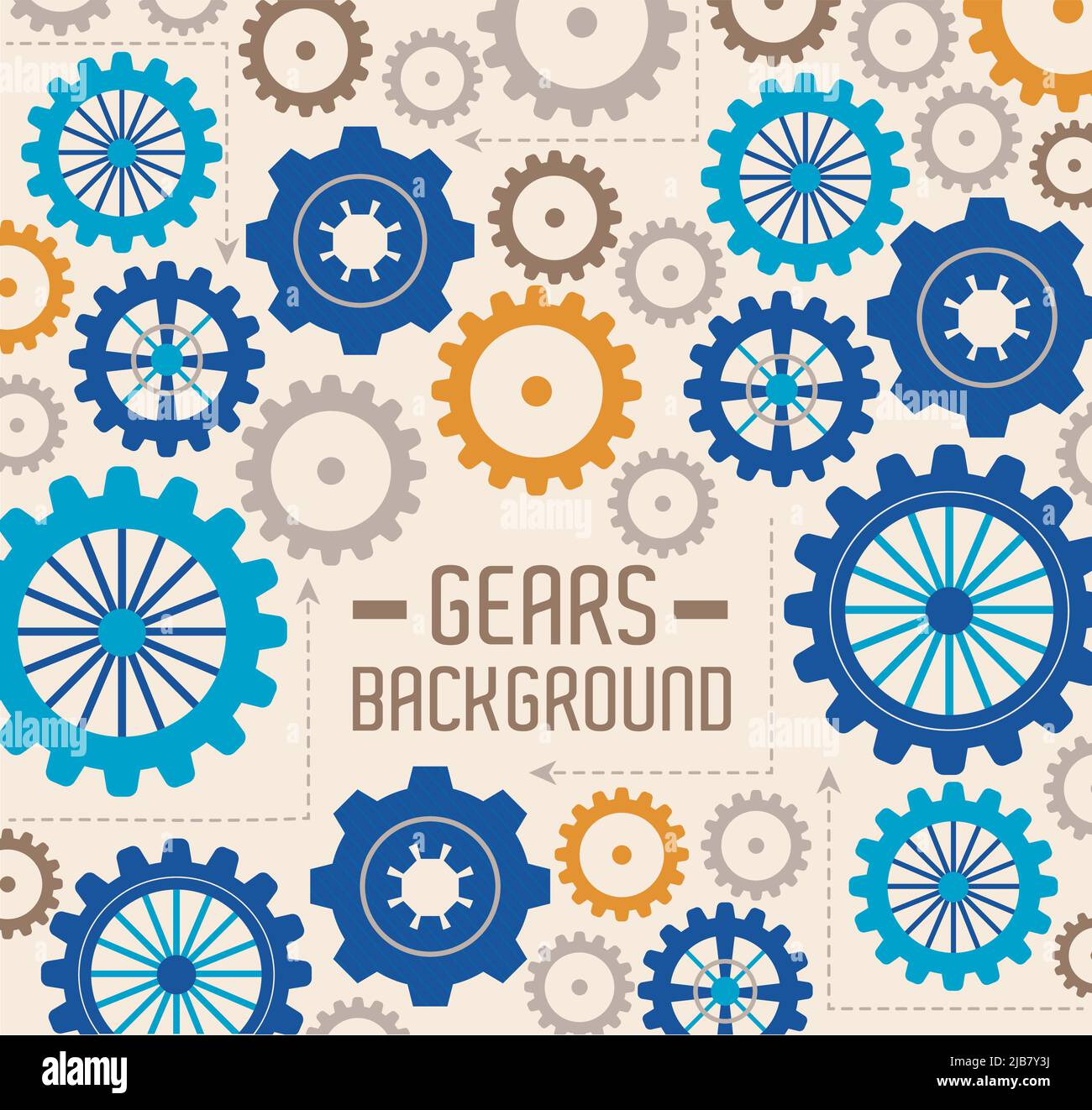 gears background lettering in pattern Stock Vector Image & Art - Alamy