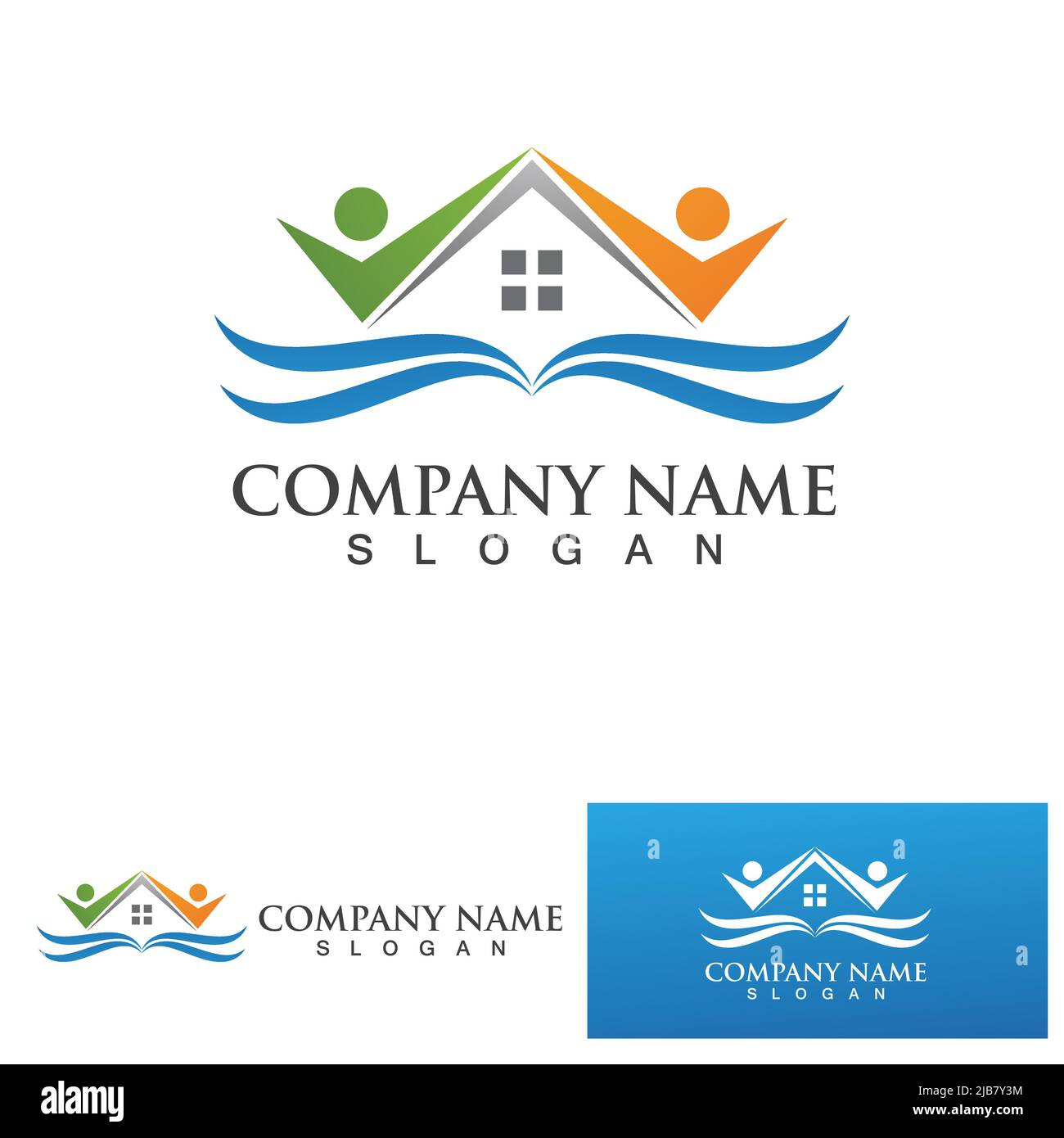 Home and building logo and symbol Stock Vector Image & Art - Alamy