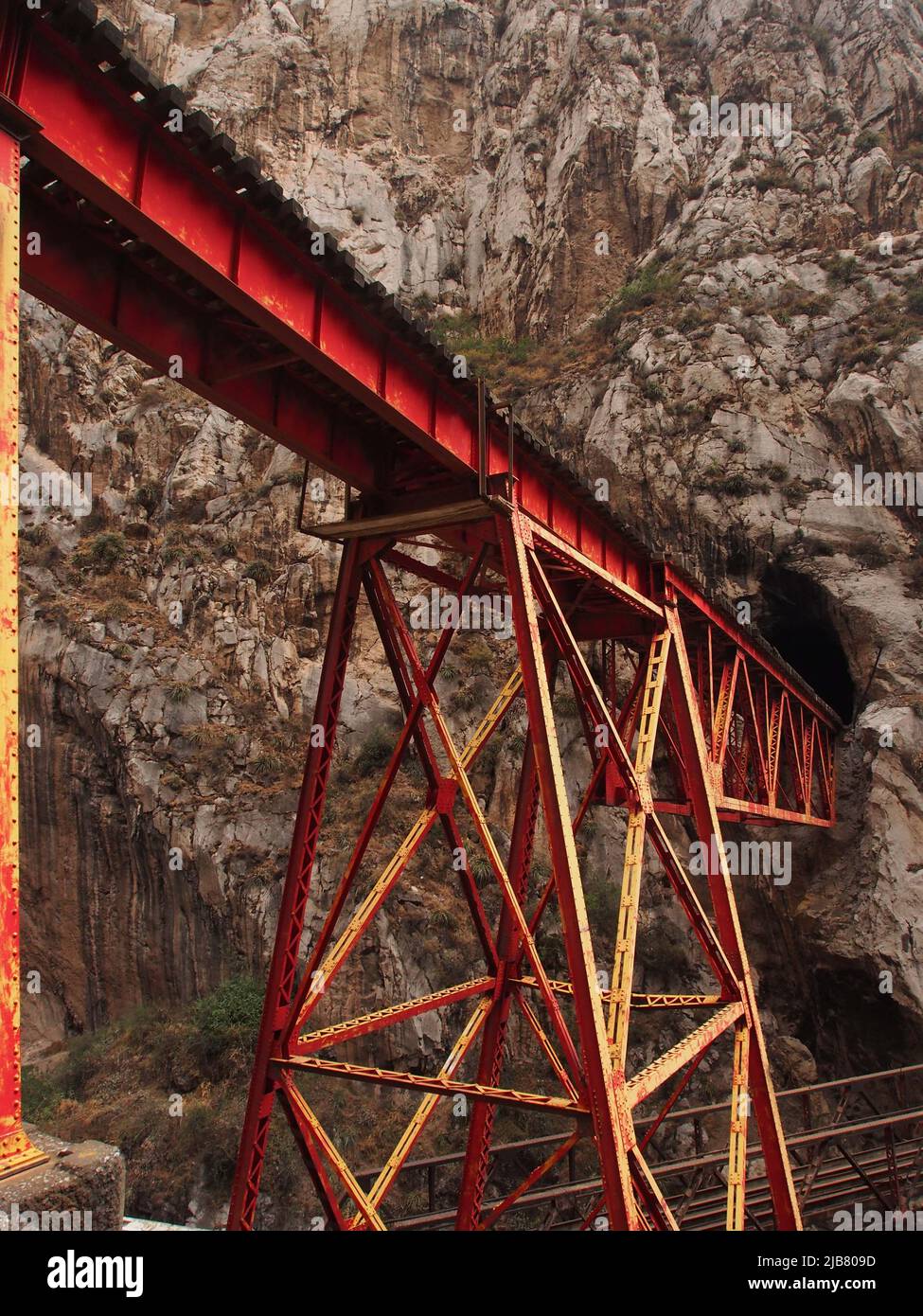 Central andean railway hi-res stock photography and images - Alamy