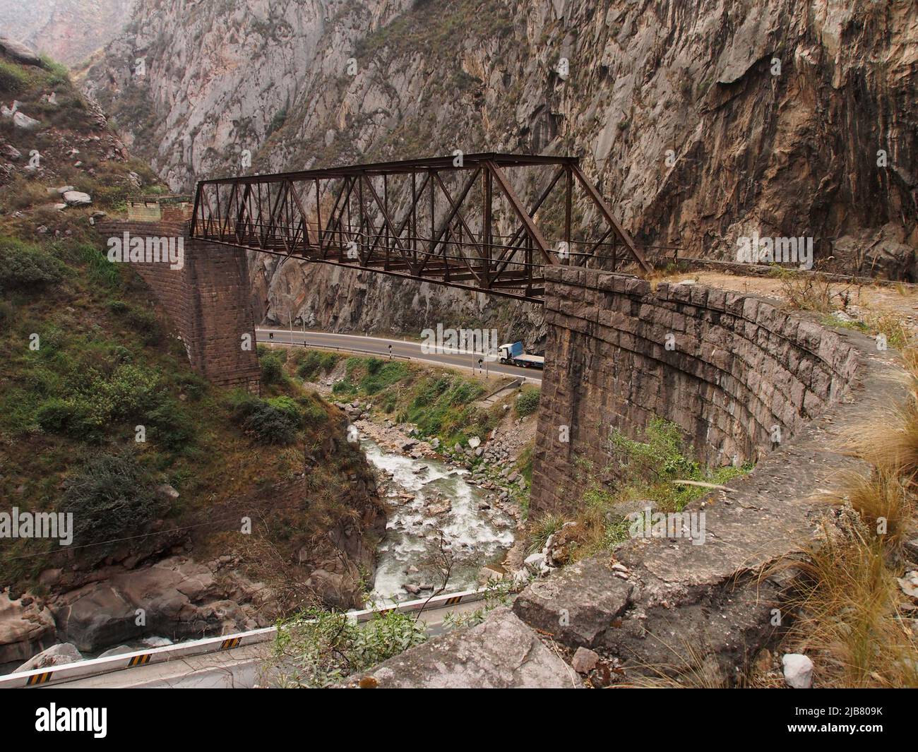 Central andean railway hi-res stock photography and images - Alamy