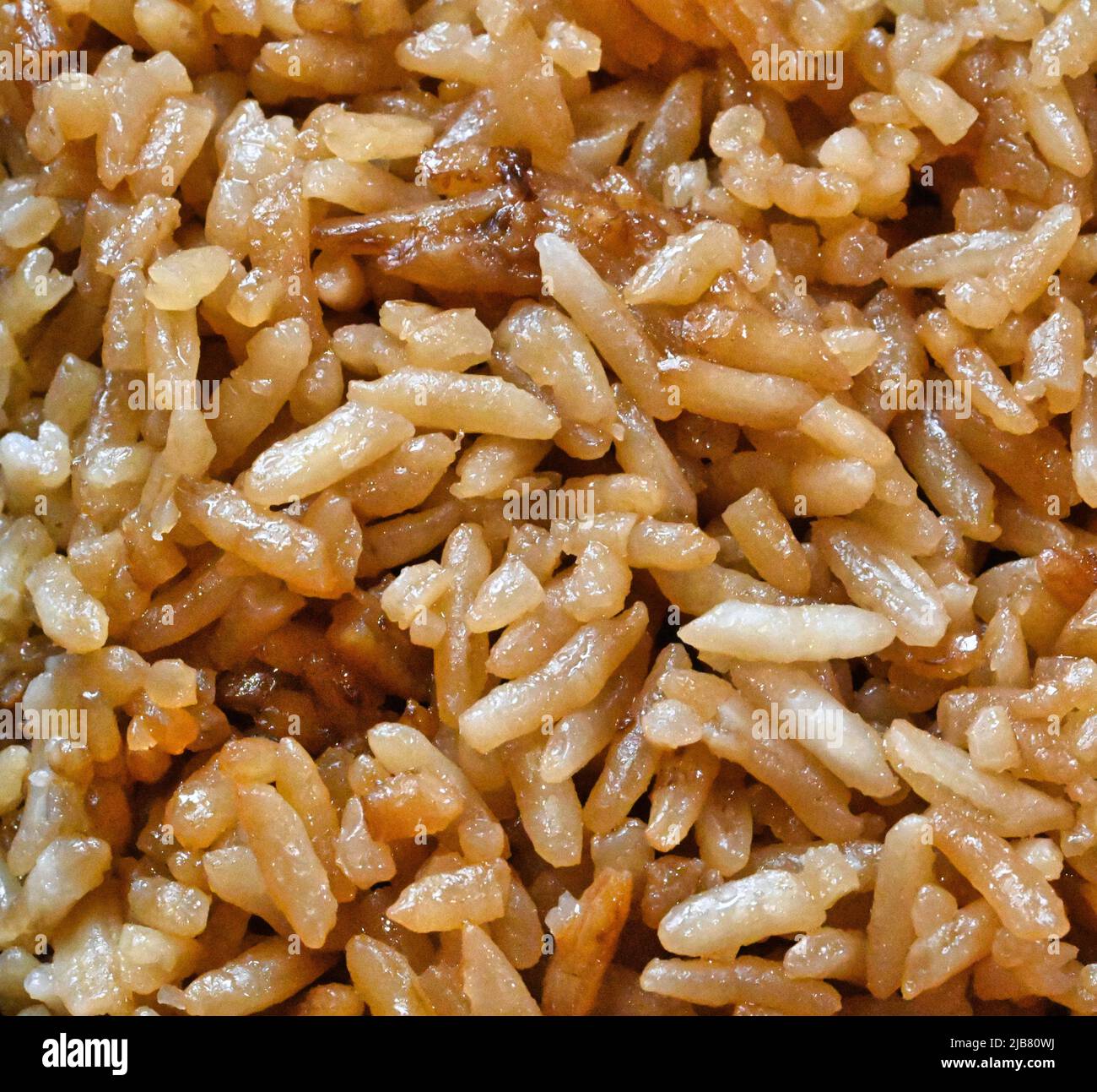 Chinese Food and Closeup photo of Fried Rice Stock Photo - Alamy