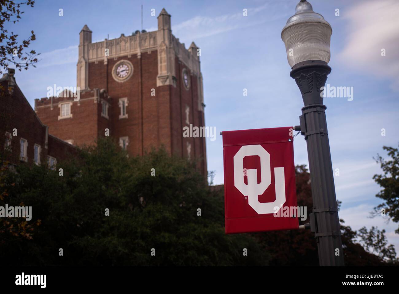 Norman, OK - November 12, 2020: University of Oklahoma (OU) Sooners ...