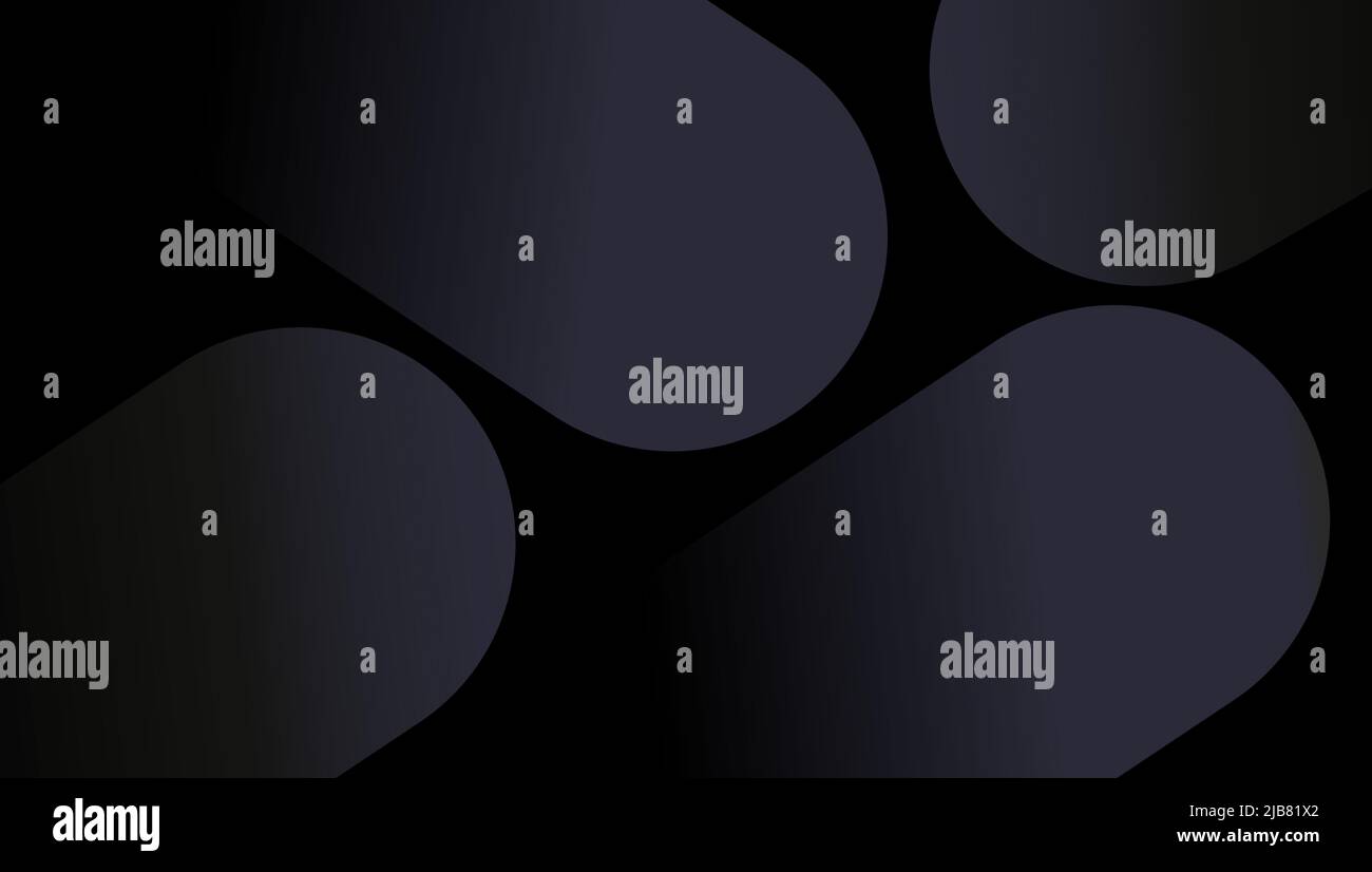 Minimalistic panoramic black abstract background with dark gradient ...