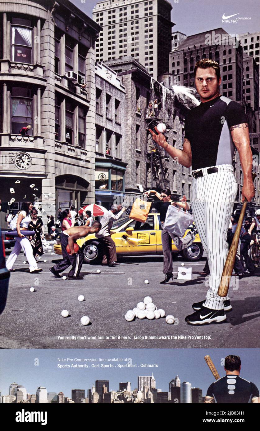 Vintage 2 February 2004 Sports Illustrated Magazine Advert, USA Stock ...