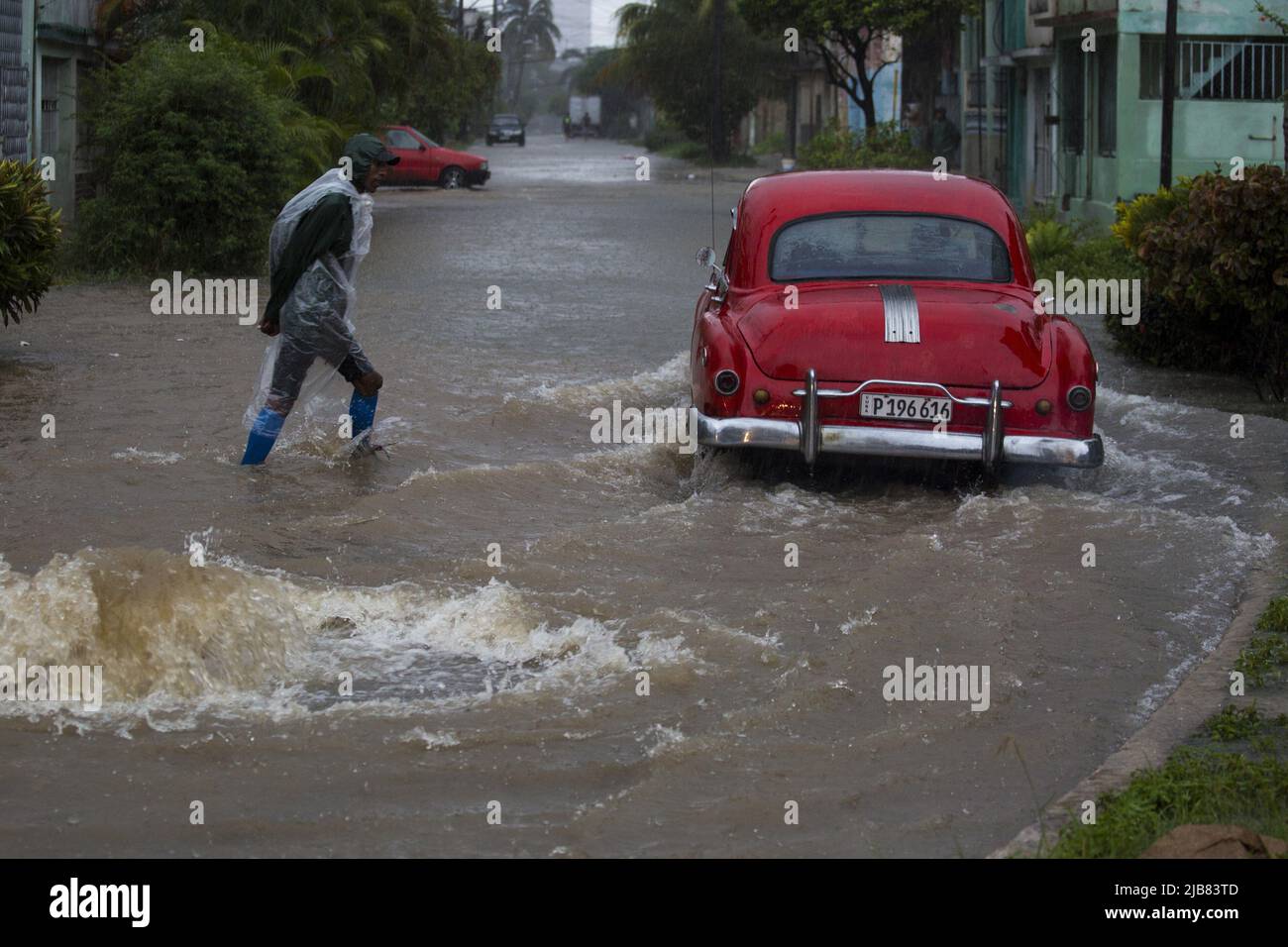 Havana, Cuba. 3rd June, 2022. (INT) Heavy Rainfall and flooding Hit ...