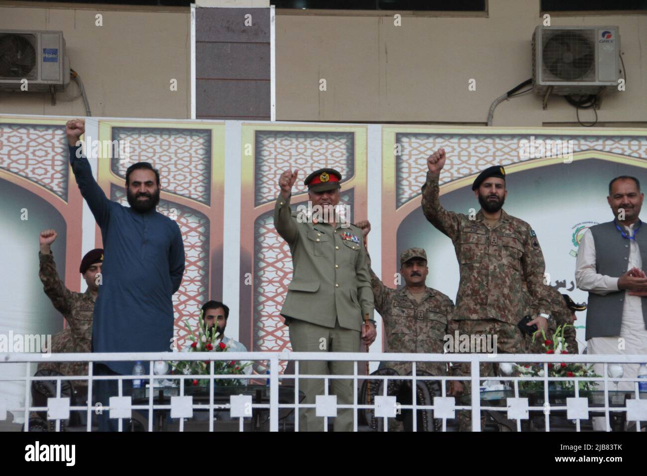 Peshawar, Pakistan. 02nd June, 2022. Corps Commander Lt-General Faiz ...