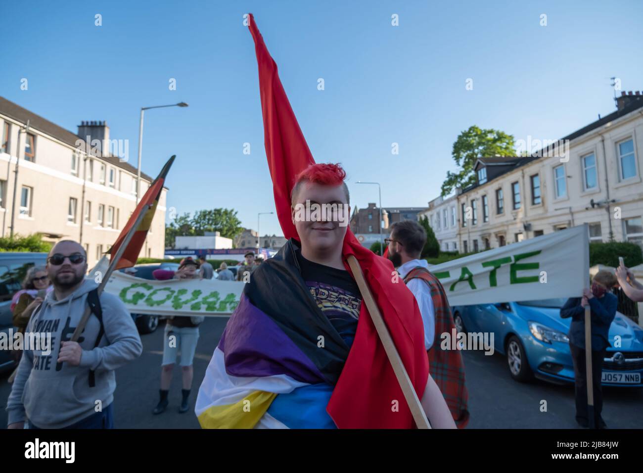 Glasgow , Scotland, UK. 3rd June, 2022. The annual Govan Fair makes a ...