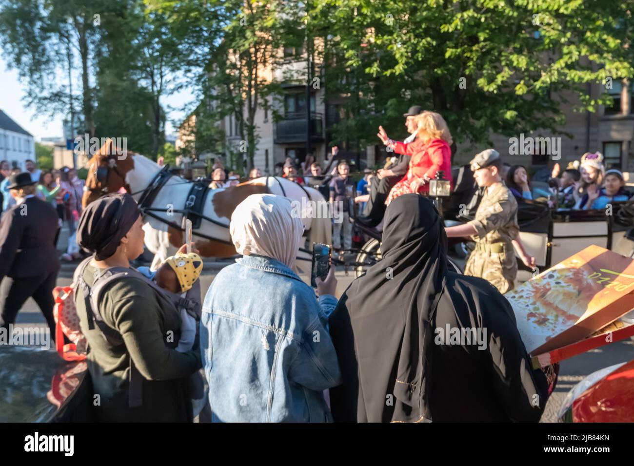 Glasgow , Scotland, UK. 3rd June, 2022. The annual Govan Fair makes a ...
