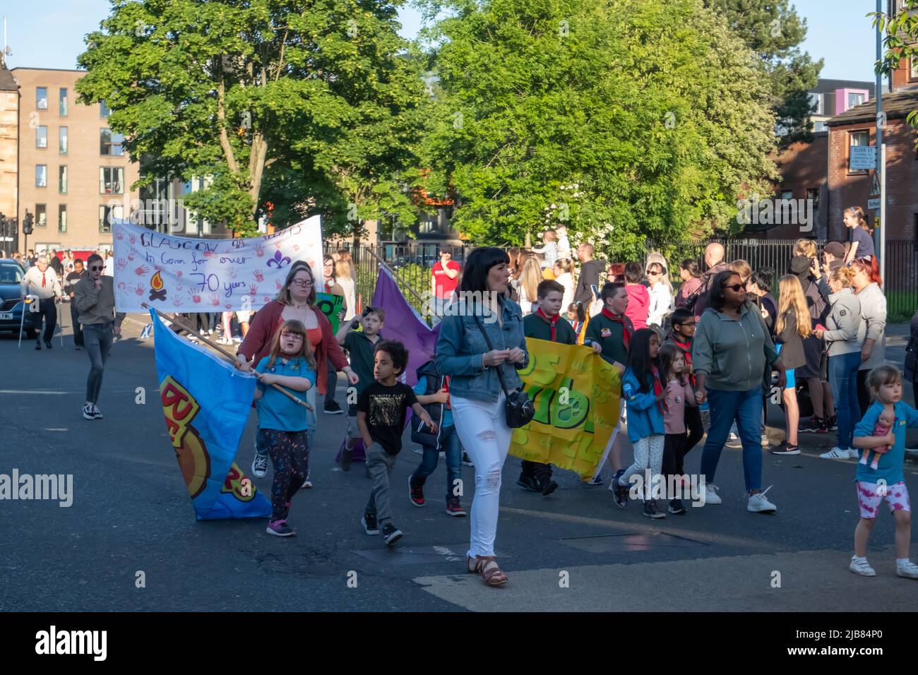 Glasgow , Scotland, UK. 3rd June, 2022. The annual Govan Fair makes a ...
