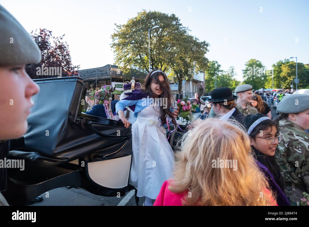 Glasgow , Scotland, UK. 3rd June, 2022. The annual Govan Fair makes a ...