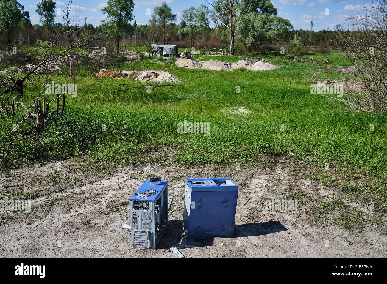 Red forest chernobyl High Resolution Stock Photography and Images - Alamy