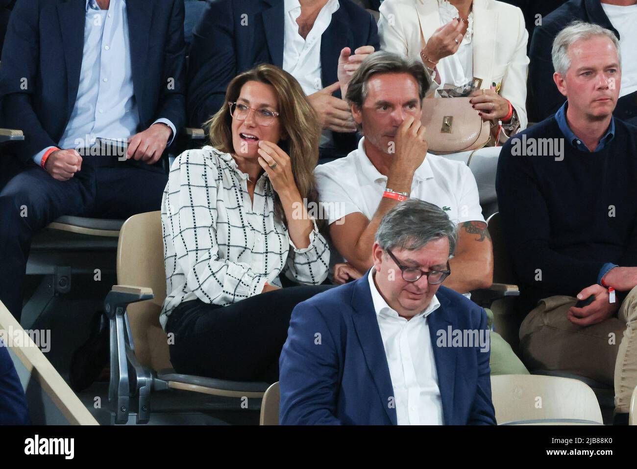 Anne claire coudray roland garros hi-res stock photography and images ...