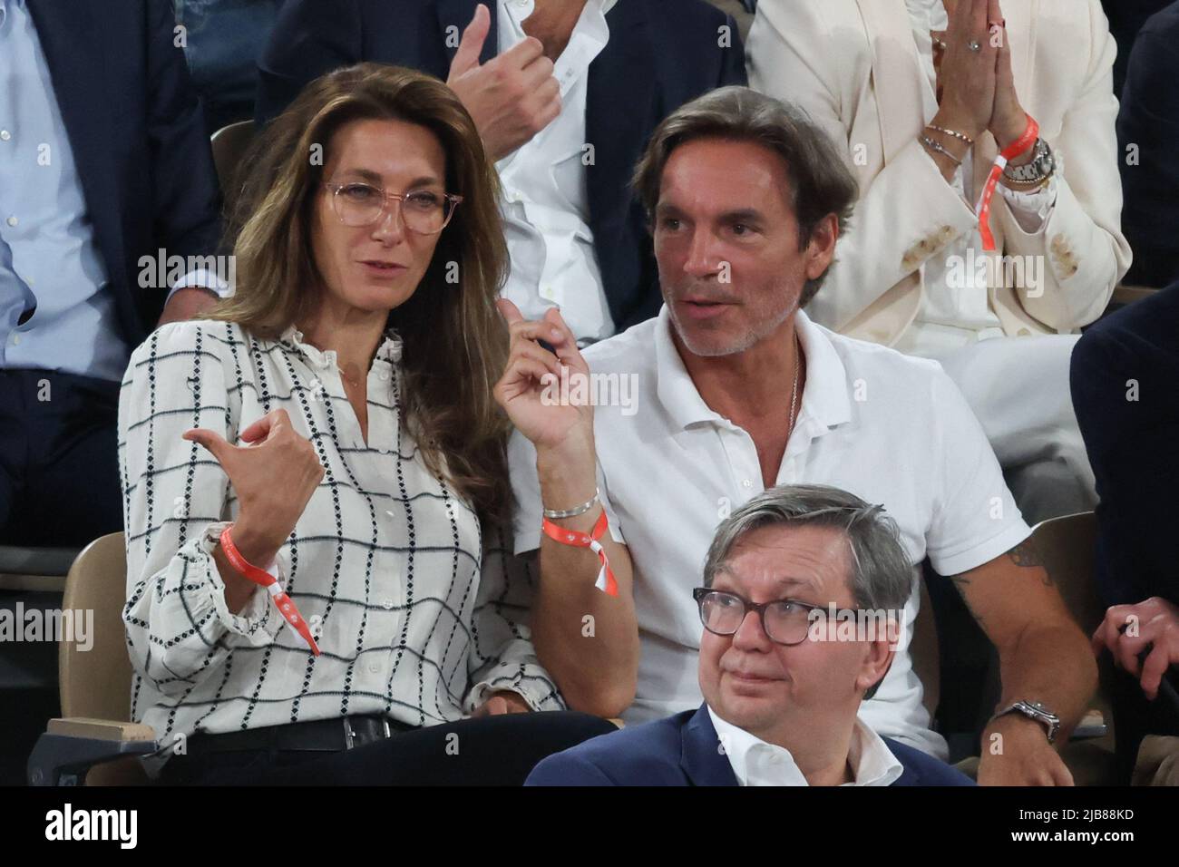 Anne claire coudray roland garros hi-res stock photography and images ...