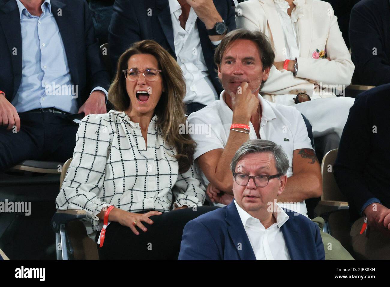 Anne claire coudray roland garros hi-res stock photography and images ...