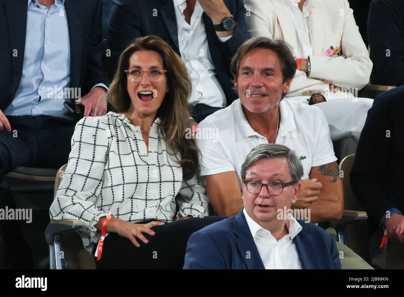 Anne claire coudray roland garros hi-res stock photography and images ...