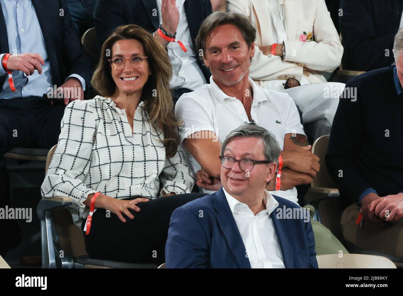 Anne claire coudray roland garros hi-res stock photography and images ...