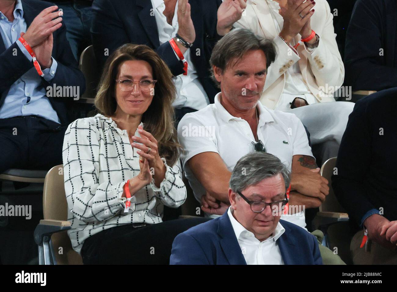 Anne claire coudray roland garros hi-res stock photography and images ...