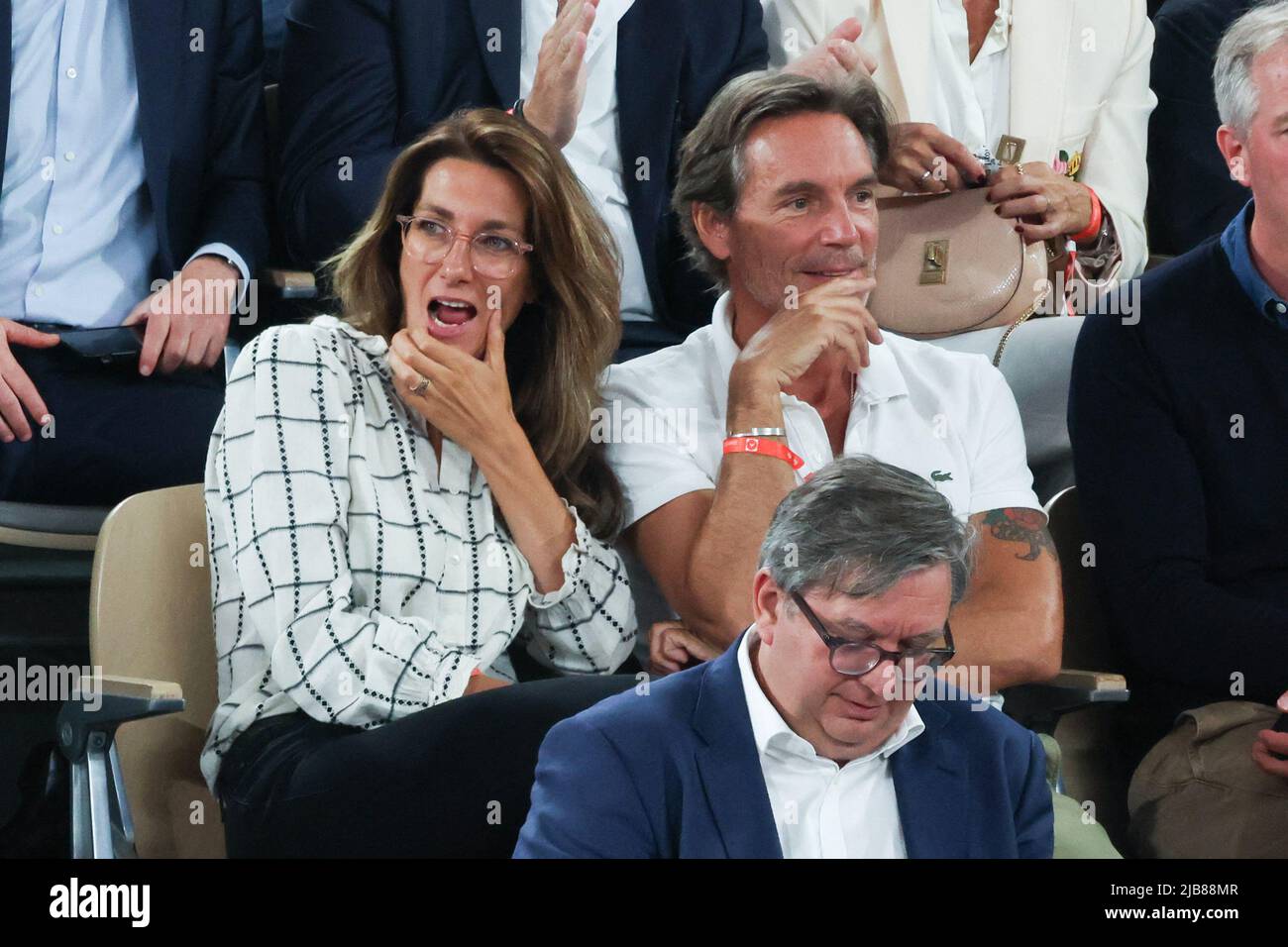 Anne claire coudray roland garros hi-res stock photography and images ...