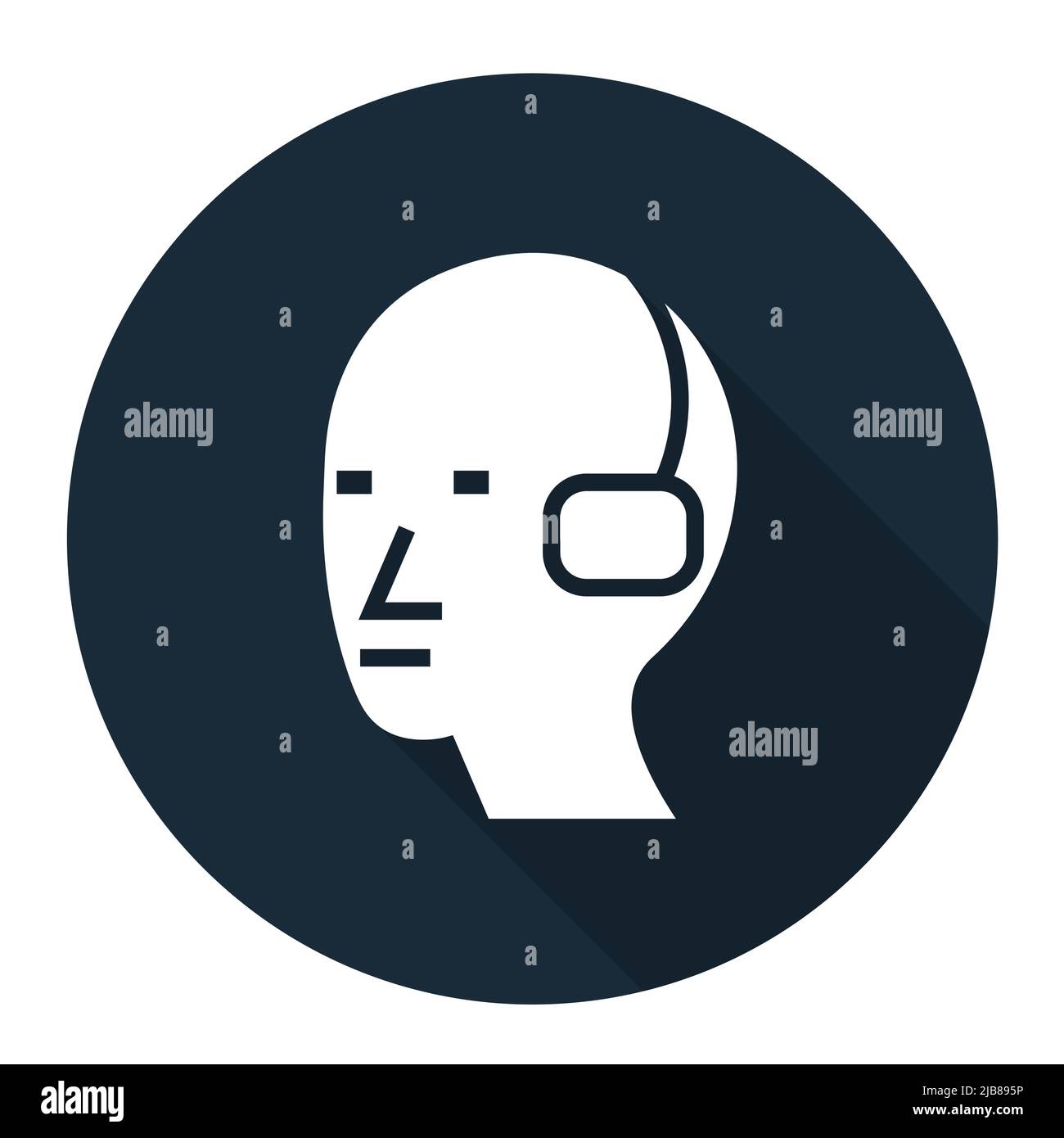 Wear Ear Protection Sign Isolate On White Background,Vector ...