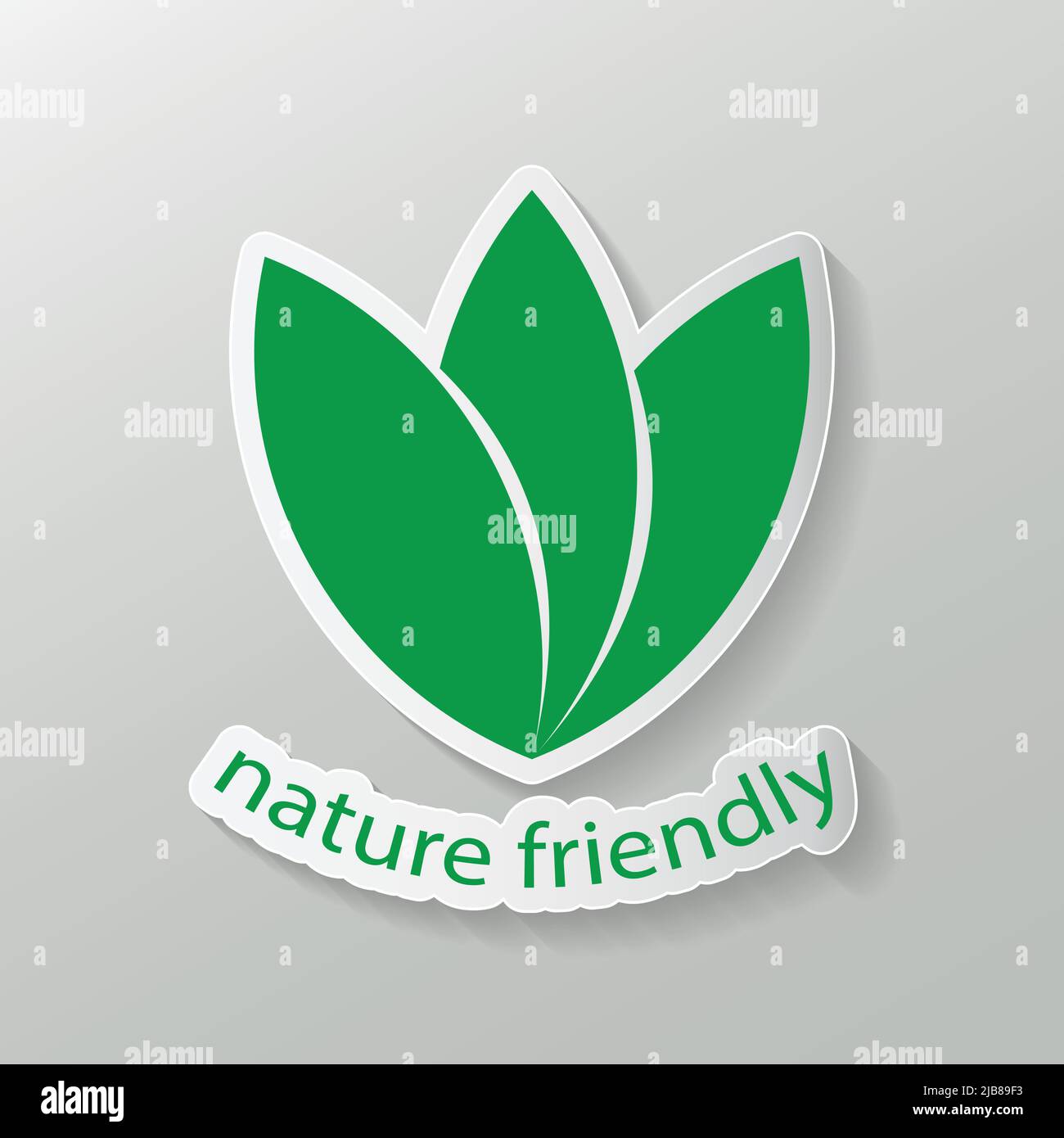 Nature friendly label logo. tags with text,Vector illustration Stock ...