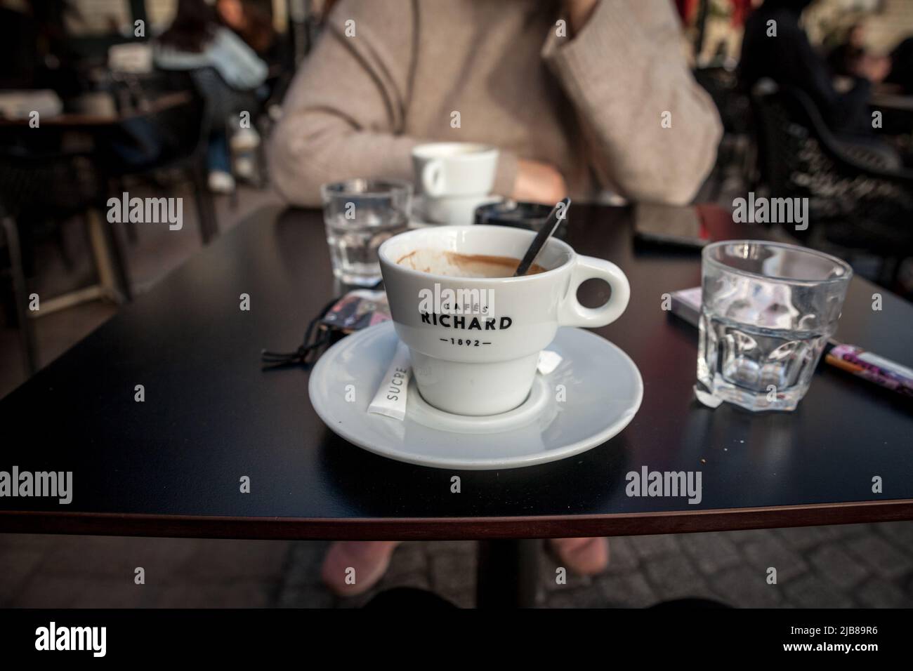 Cafes richard logo hi-res stock photography and images - Alamy