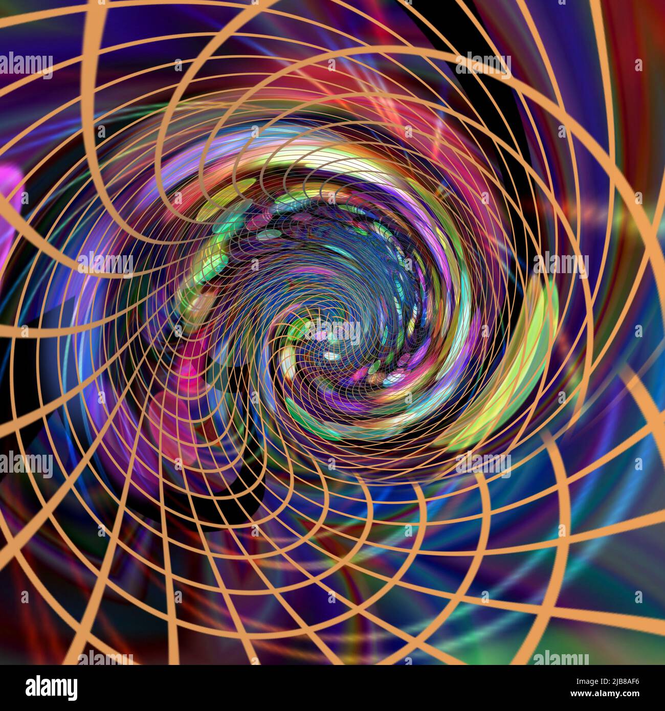 Abstract coloring background of the gradient with visual wave and ...