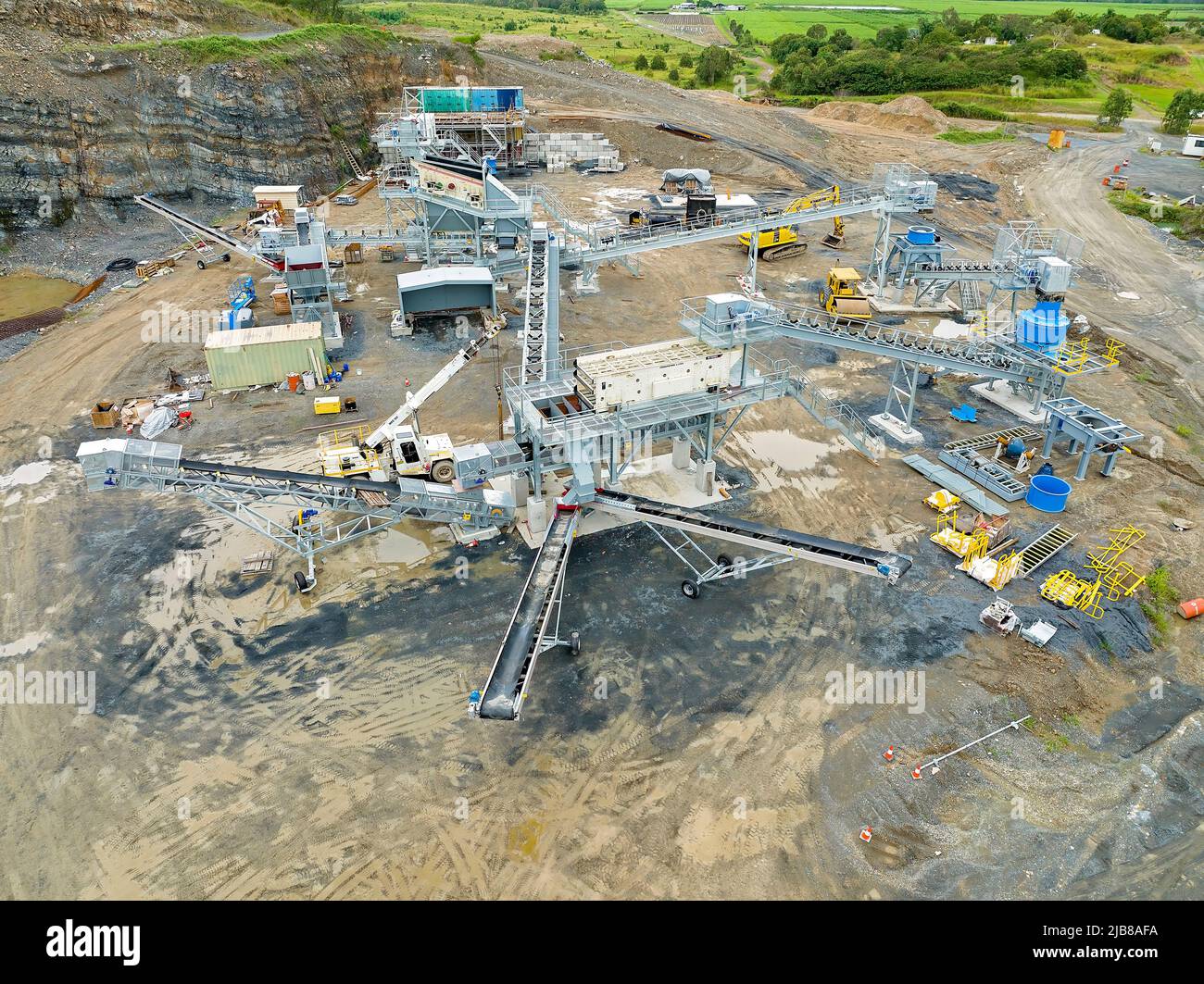 Mackay, Queensland, Australia - May 2022: Infrastructure and the ...