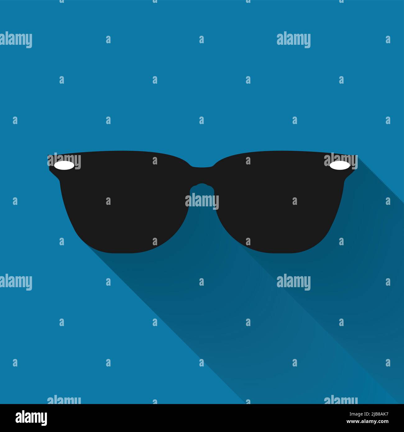 Eyeglasses shadow Stock Vector Images - Alamy