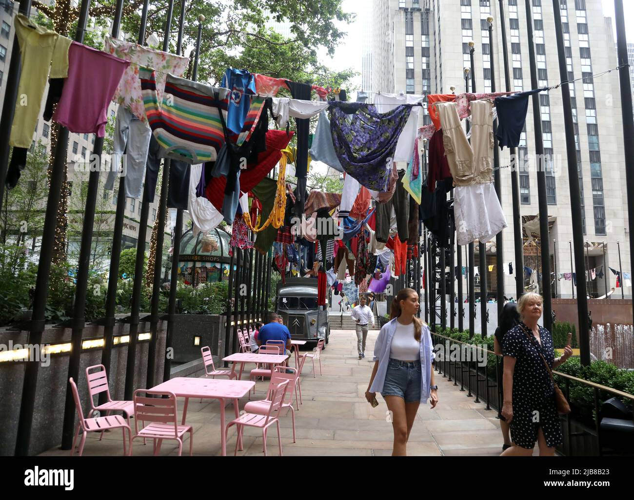 New York, USA. 3rd June, 2022. A view of the Mexican artist Pia Camil's ...