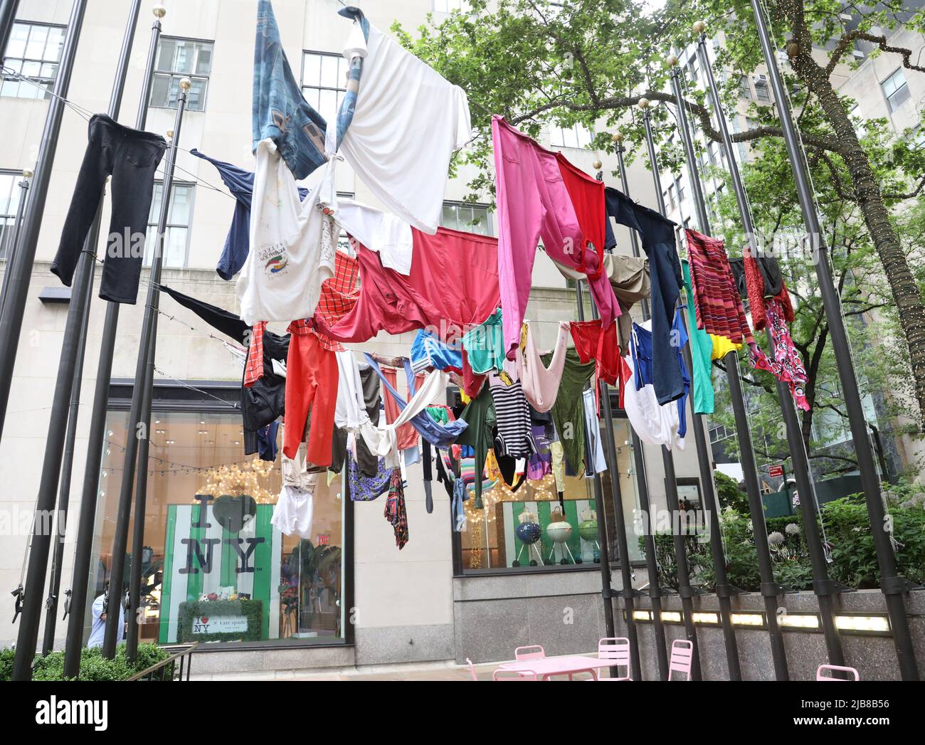 New York, USA. 3rd June, 2022. A view of the Mexican artist Pia Camil's ...