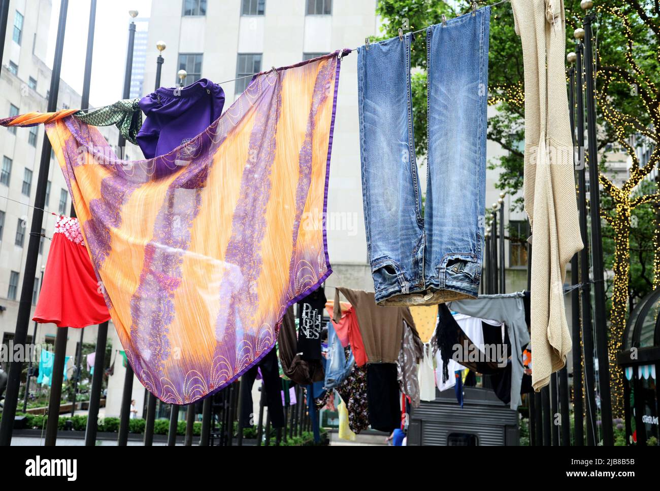 New York, USA. 3rd June, 2022. A view of the Mexican artist Pia Camil's ...