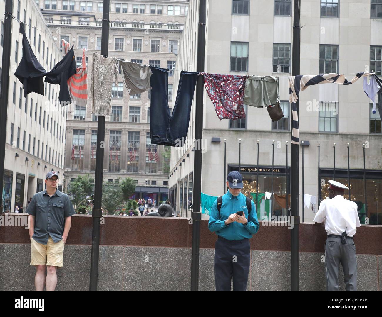 New York, USA. 3rd June, 2022. A view of the Mexican artist Pia Camil's ...