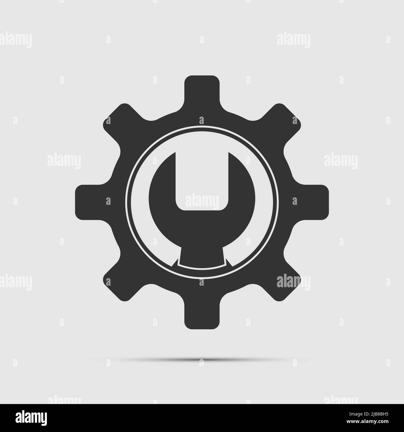 Service Tool icon,Vector illustration Stock Vector Image & Art - Alamy